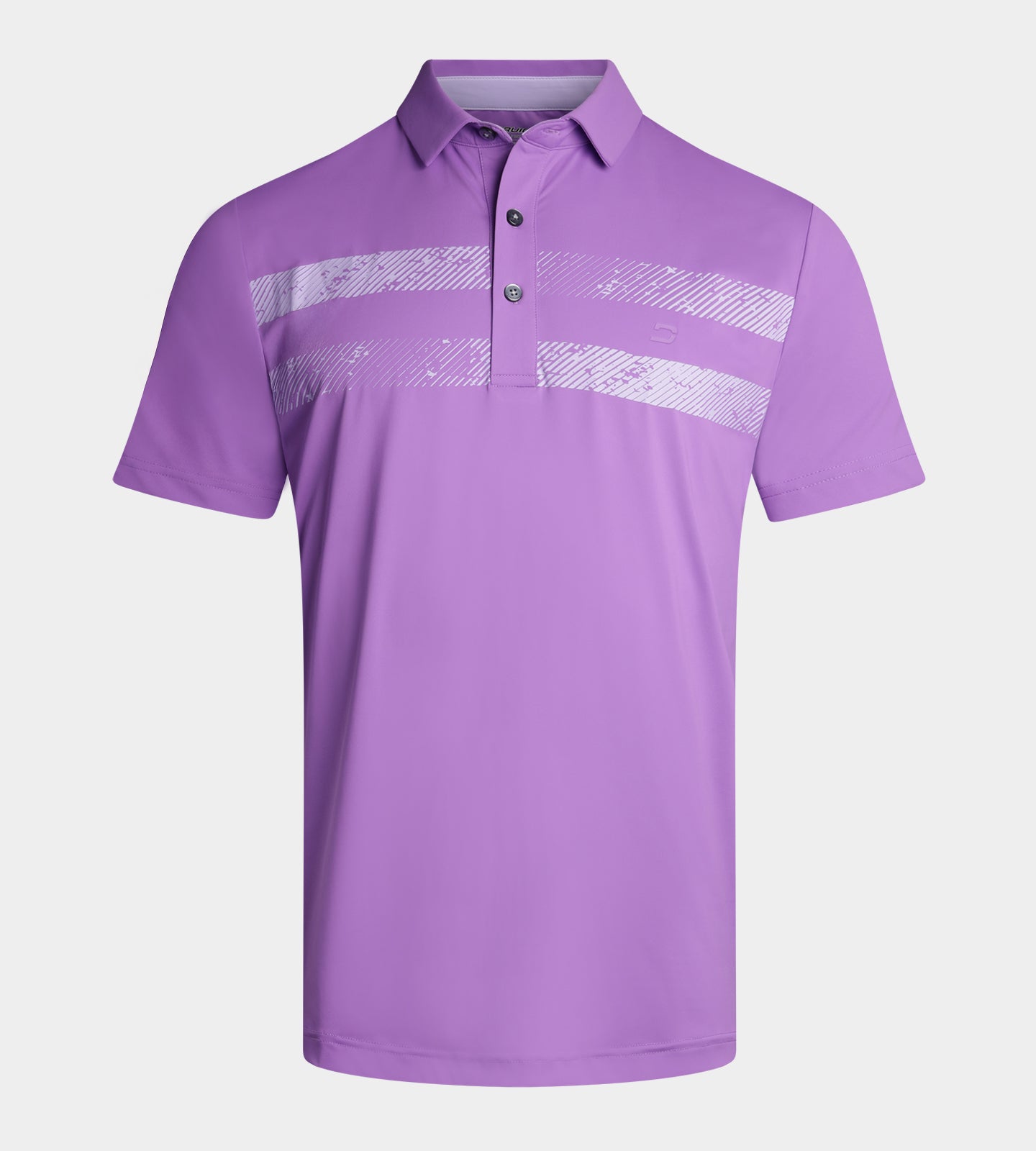 Bris Polo in Purple | Men's Performance Golf Shirt | Druids
