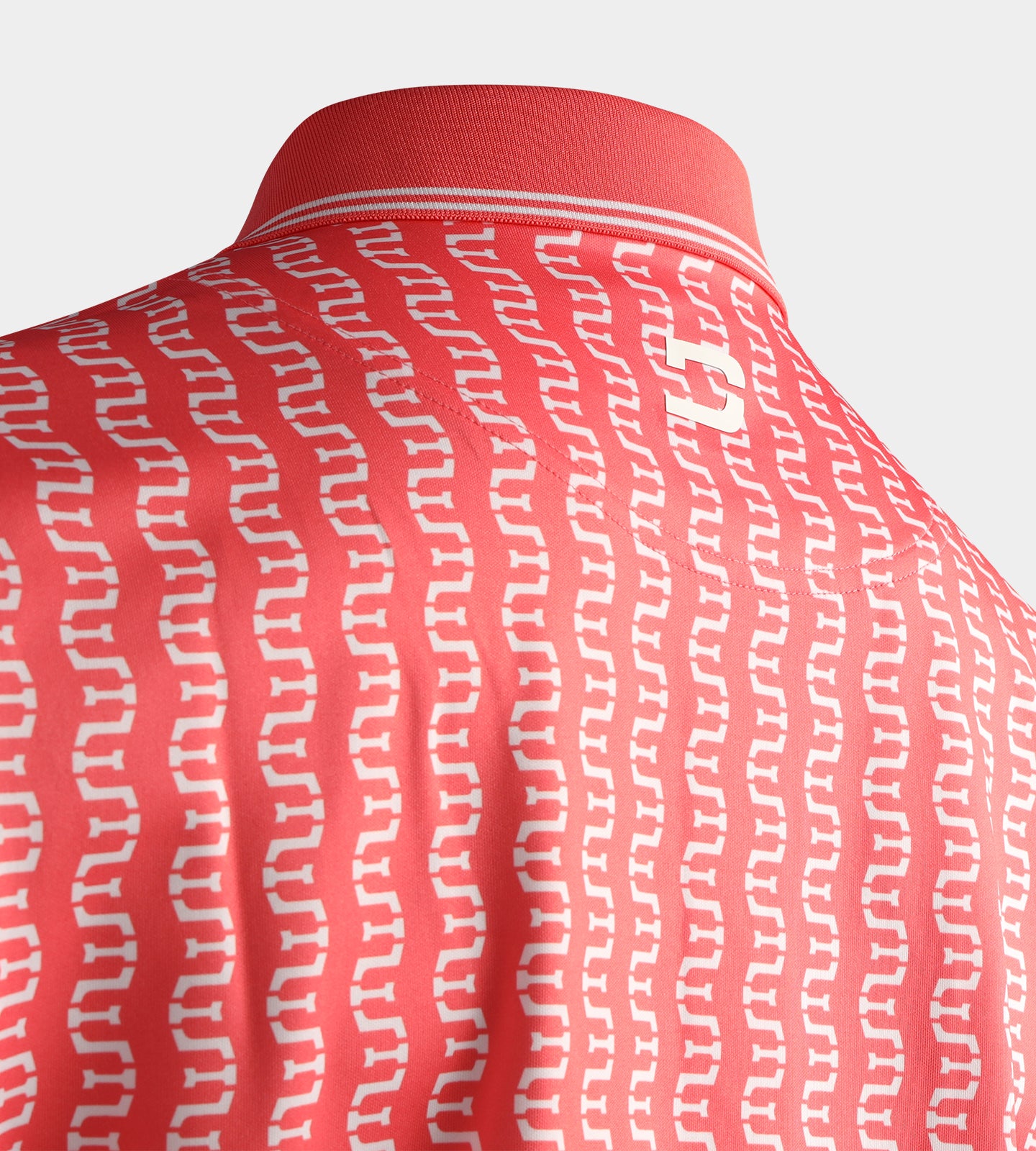Flash Polo in Coral | Golf Lightweight Polos | Druids