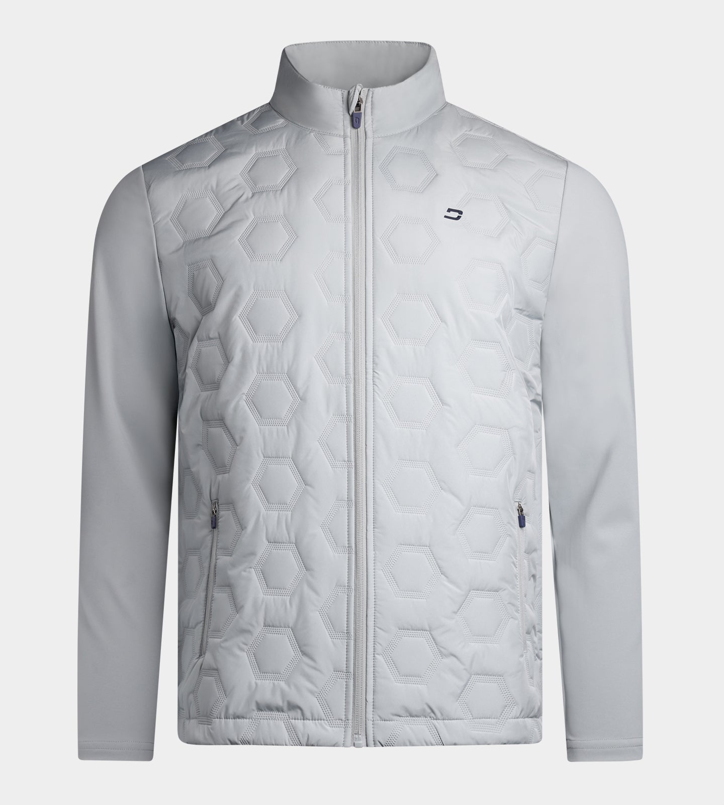 Hexa Performance Jacket in Grey | Golf Jackets For Men | Druids