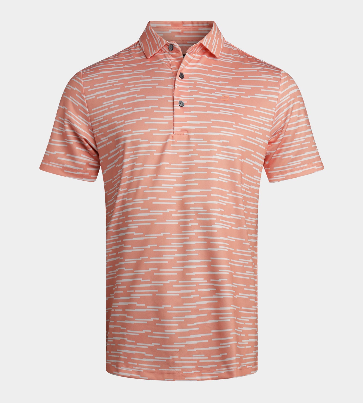 Parallel Polo in Coral | Golf Lightweight Polos | Druids