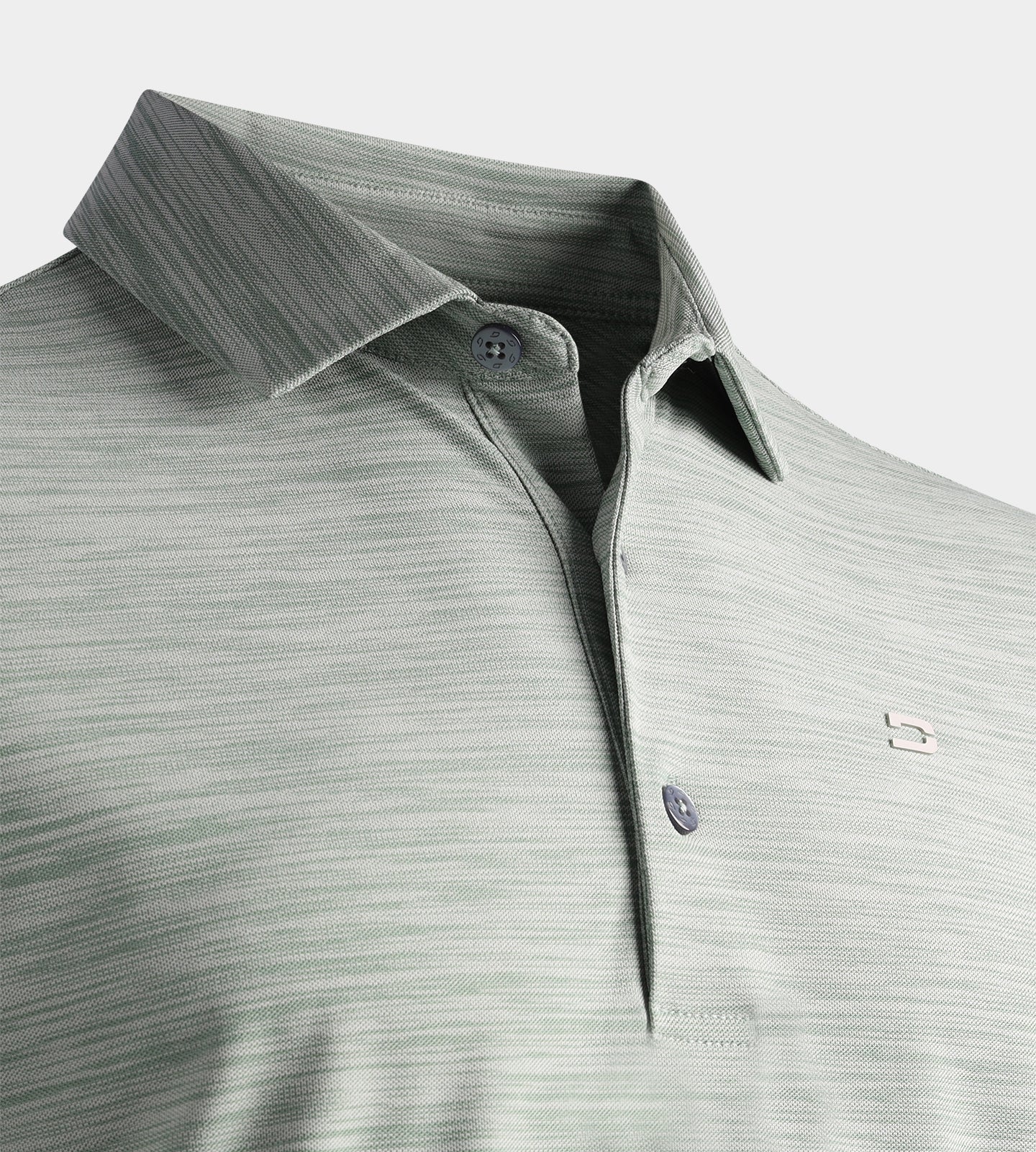 Pinnacle Polo In Sage | Golf Lightweight Polo Shirts | Druids