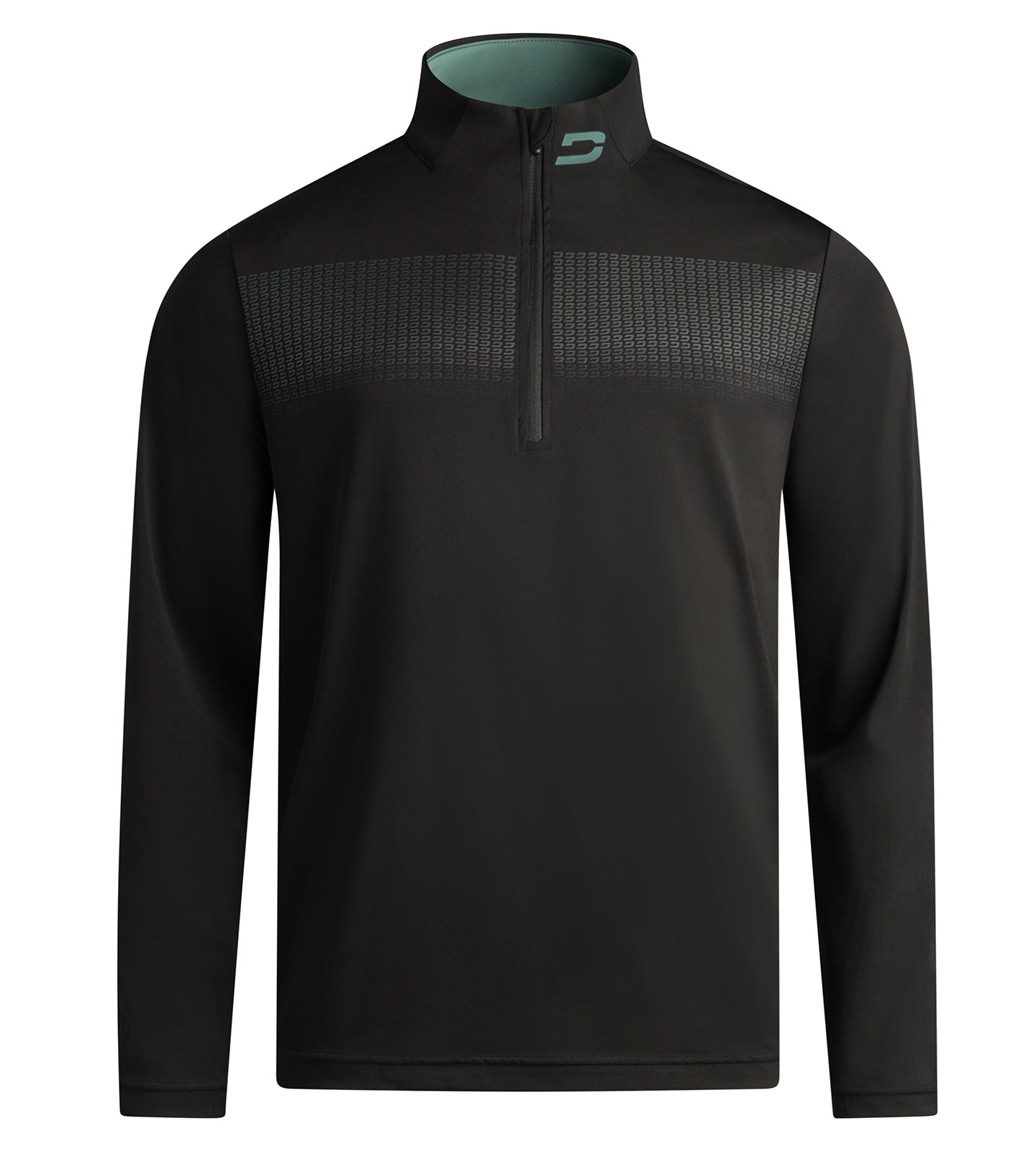 SWING TECH MIDLAYER - BLACK | Men's Golf Mid Layers | Druids