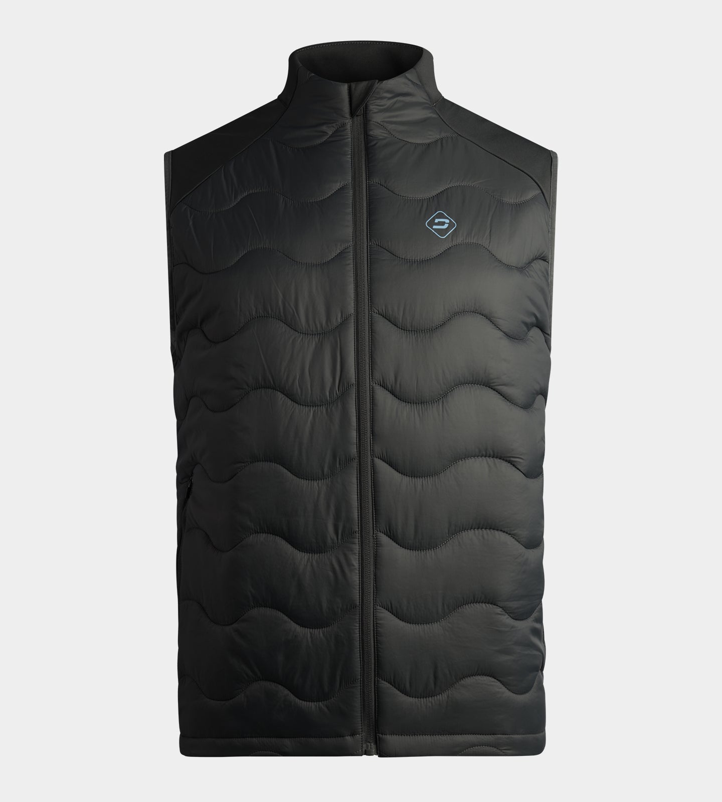 Tech Gilet in Charcoal Colour | Stylish Golf Vests | Druids
