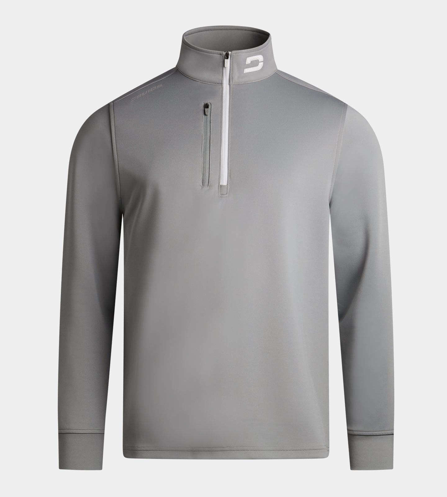 Men's Ultra Blend Golf Midlayer 1/4 Zip in Light Grey | Golf Mid Layer ...