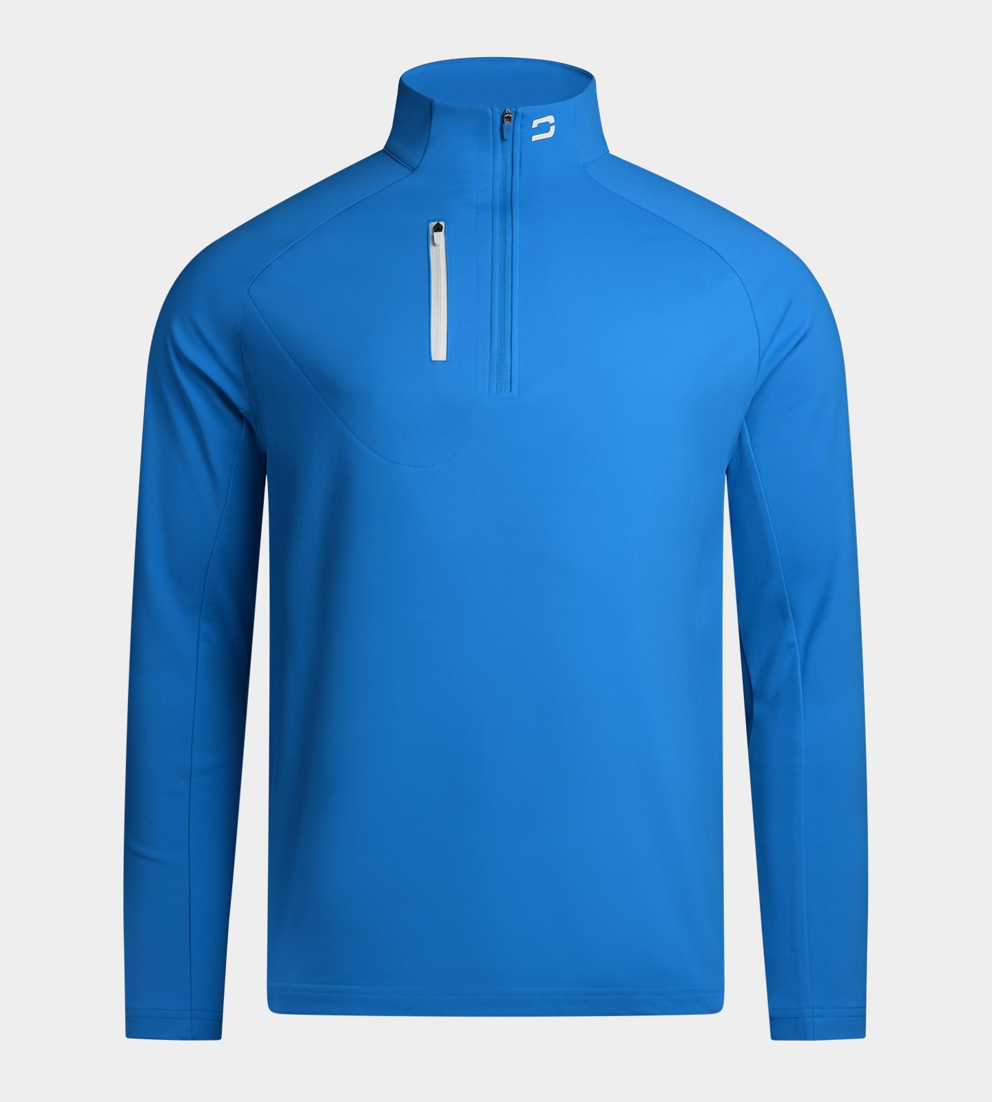 Ultra Blend 3.0 1/4 Zip in Blue | Men's Golf Mid Layers | Druids