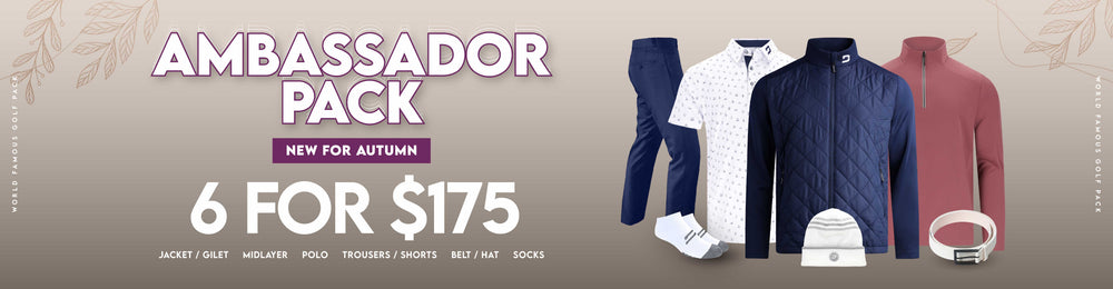 Golf Ambassador Pack | #1 UK's Best Golf Clothing Bundle | Druids