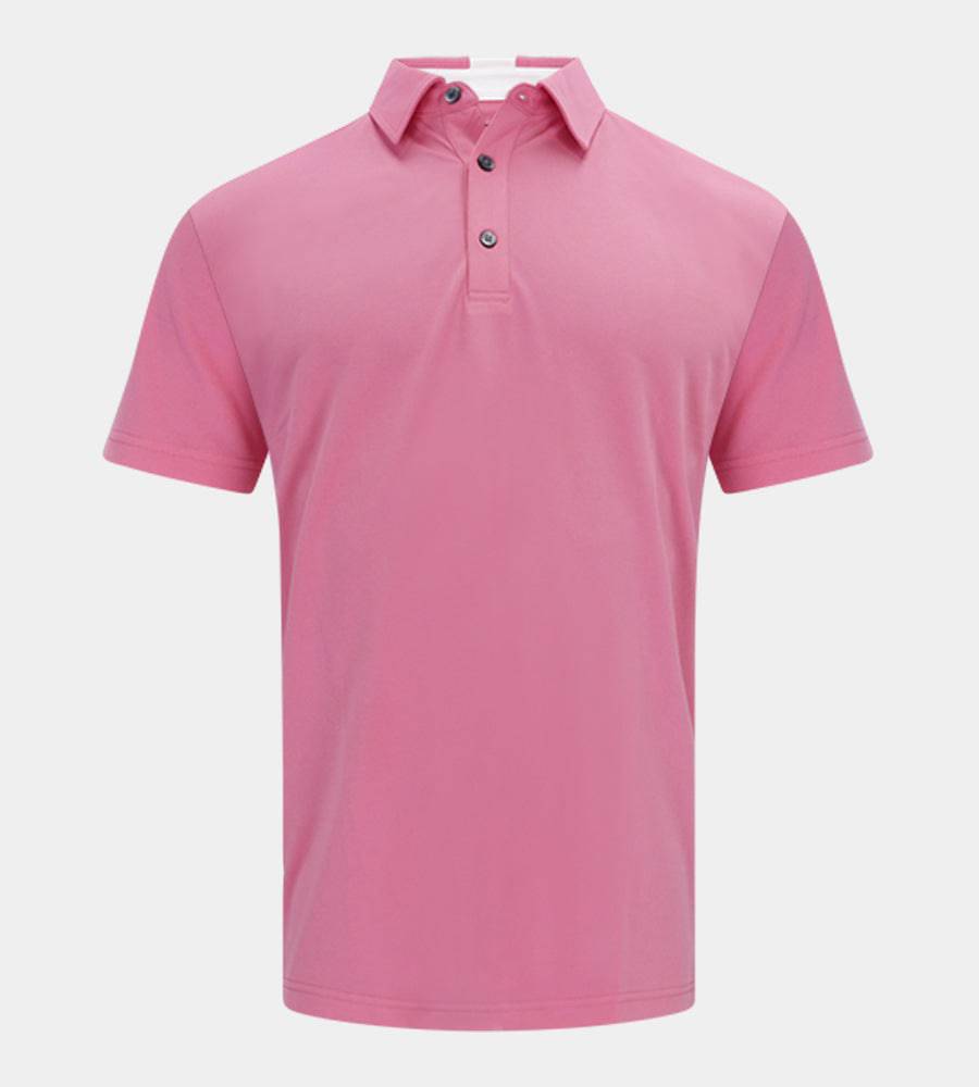 Academy Polo in Pink Colour | Lightweight Golf Top | Druids