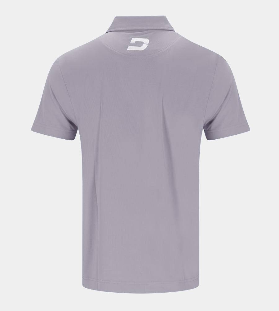 Elite Polo in Grey | Golf Lightweight Polo Shirts | Druids